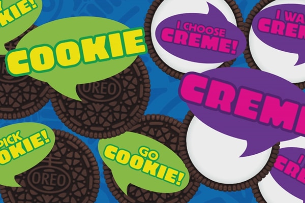 Oreo "Cookie vs Creme" - Gilmore Group
